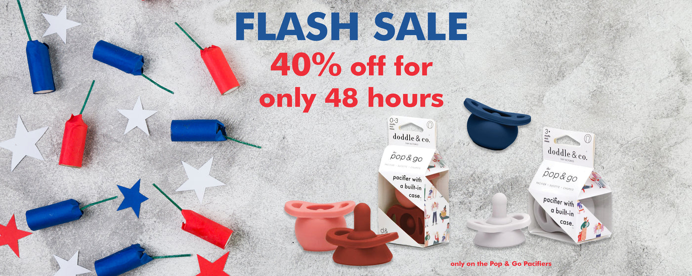 Doddle & Co | Pacifier The Pop & Go with a pinch to close case – Doddle ...