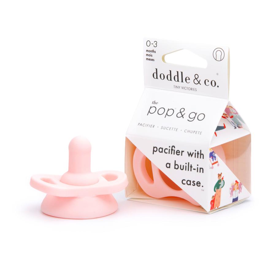 Pop & Go Pacifiers - Blush – Doddle & Co®